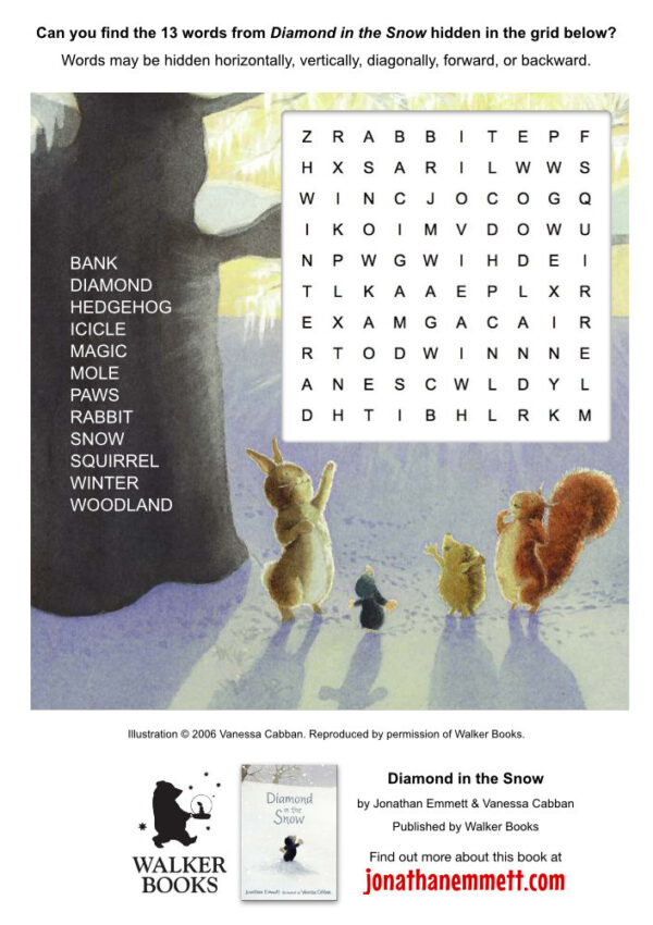 Activity Sheets • jonathanemmett.com